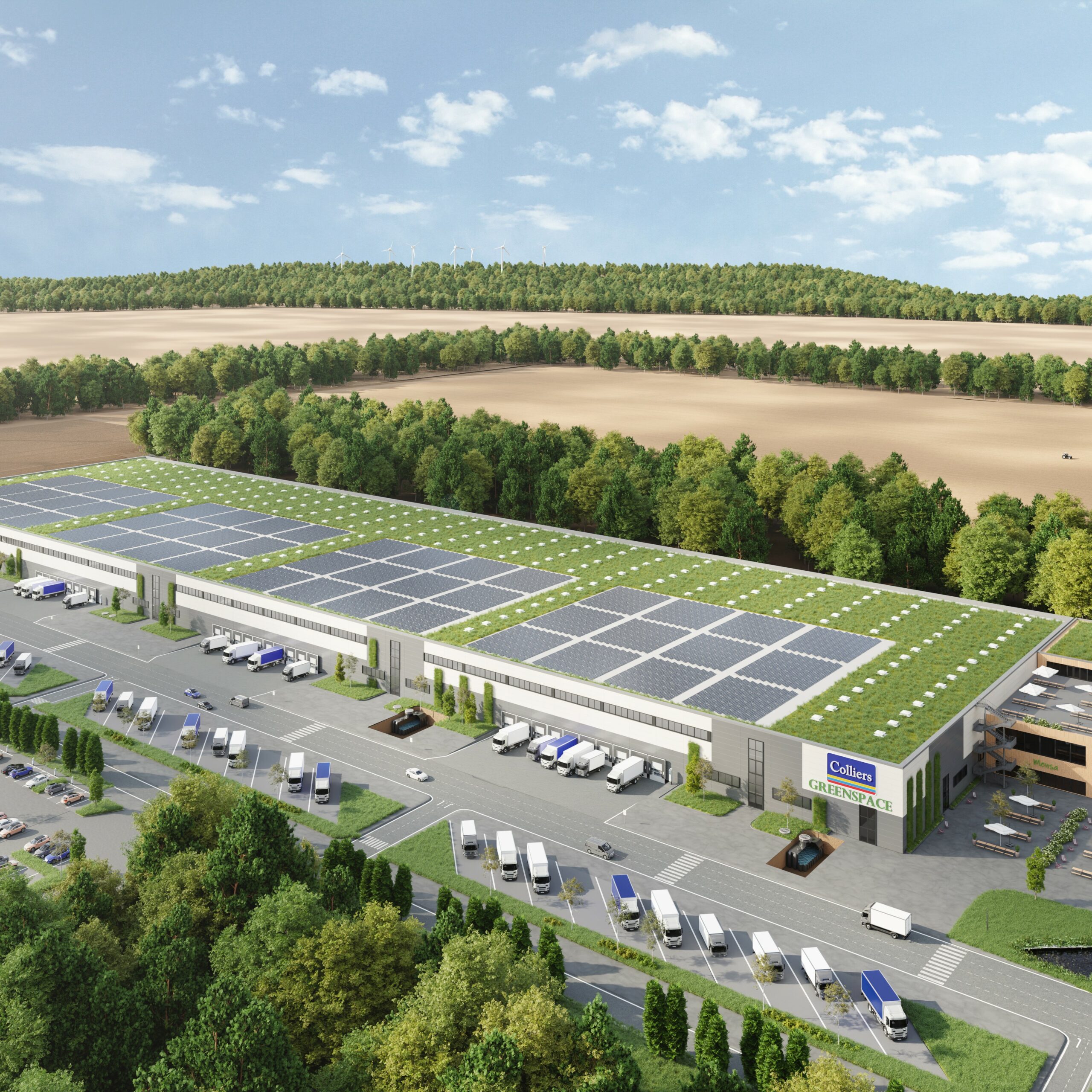 Focus on now: Logistikflächen auf dem Weg zu Green Spaces? - Colliers
